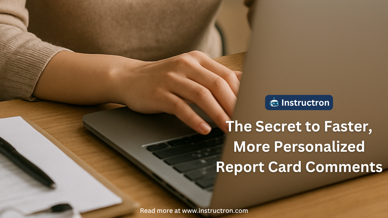 The Secret to Faster, More Personalized Report Card Comments ...